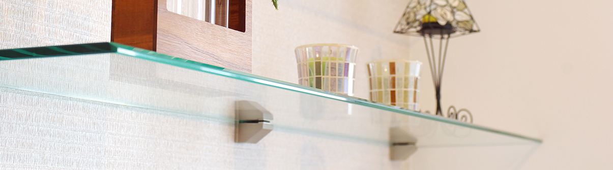 Custom Glass Shelves | Glass Shelves Cut to Size | Binswanger Glass